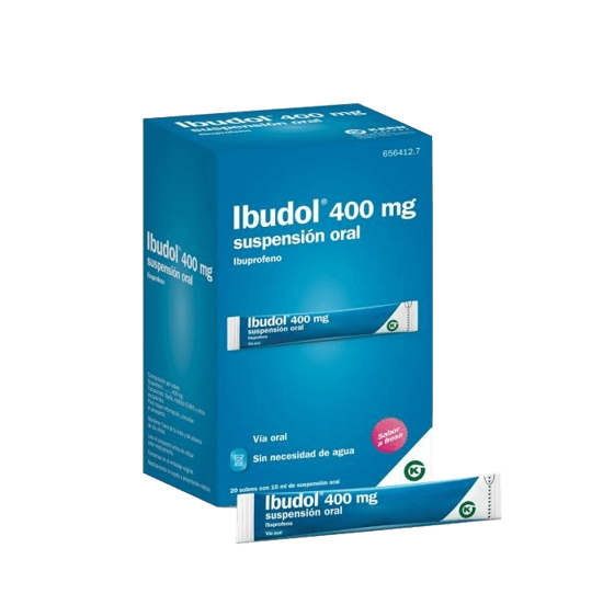 Ibudol 400 mg | Analgésico y Antiinflamatorio Ibuprofeno | Farmacia Llansó