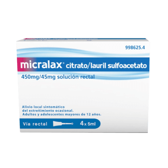 Micralax Citrato | Laxante Microenema Acción Rápida | Farmacia Llansó